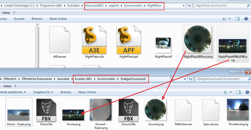Autodesk Inventor FAQ: Environments aus Showcase 2010 in Inventor 2011 ...